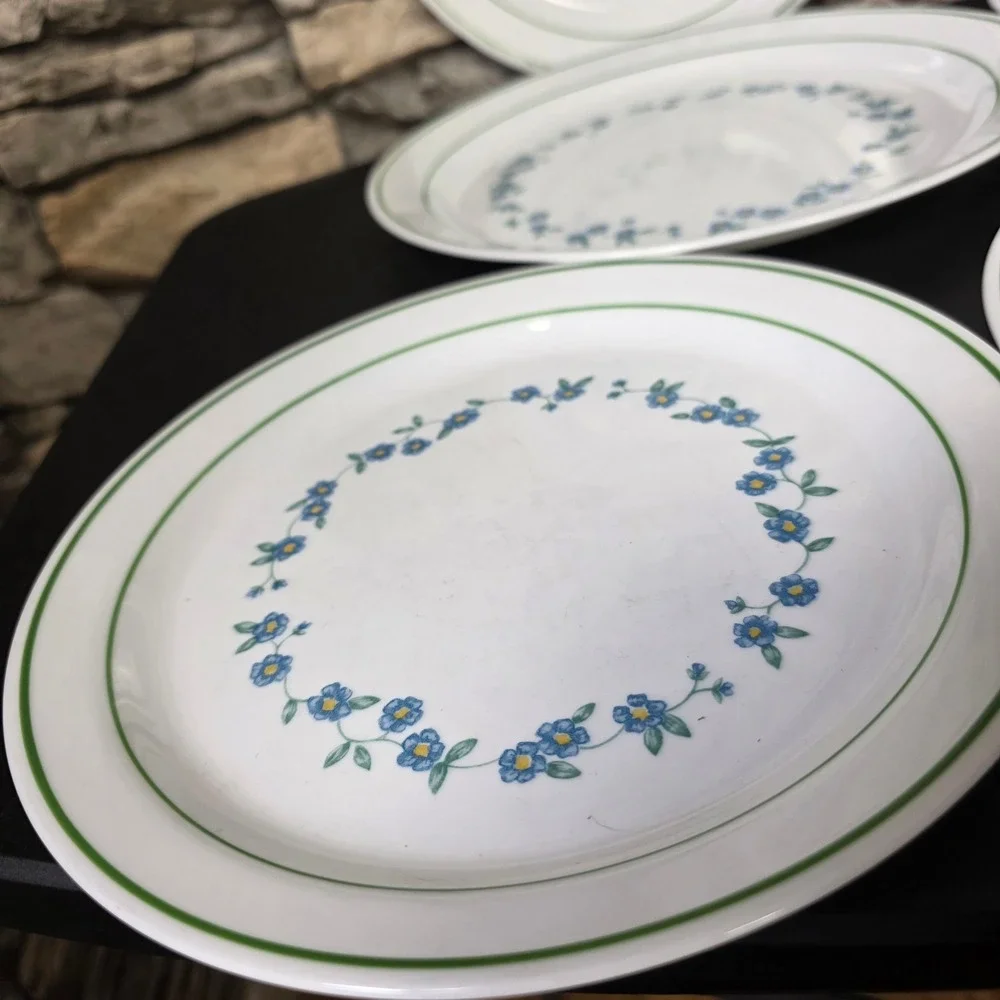 Corelle | Dining | Corelle Forget Me Not Dinner Plates 7 Piece Set 25 8 ...